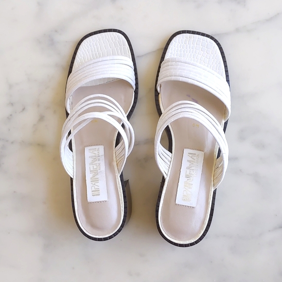 Ipanema | Shoes | Nwot Ipanema Leather Upper Sandals With 2 Heels ...